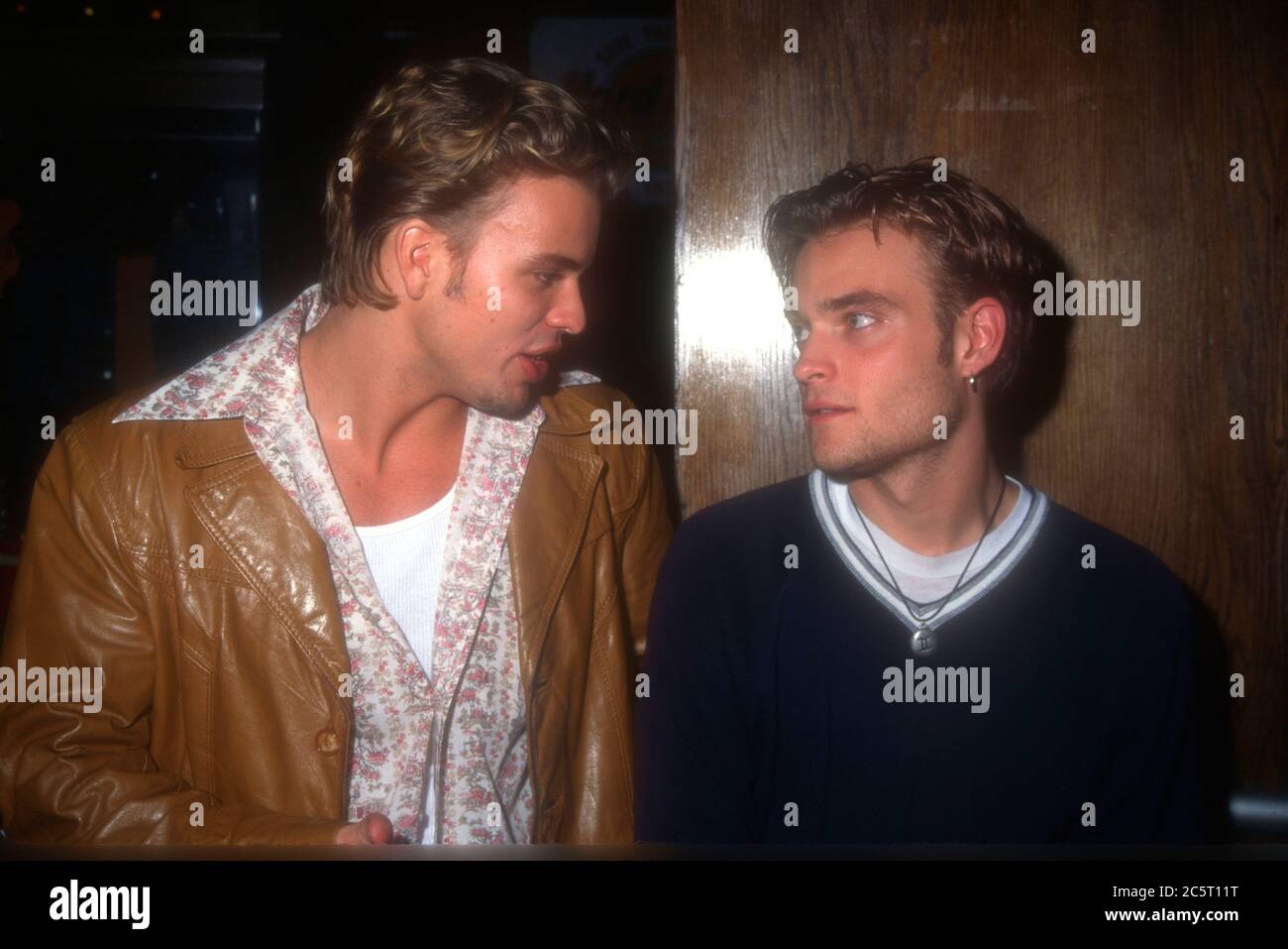 Los Angeles, California, USA 4th December 1995 Actor Wade Carpenter and ...
