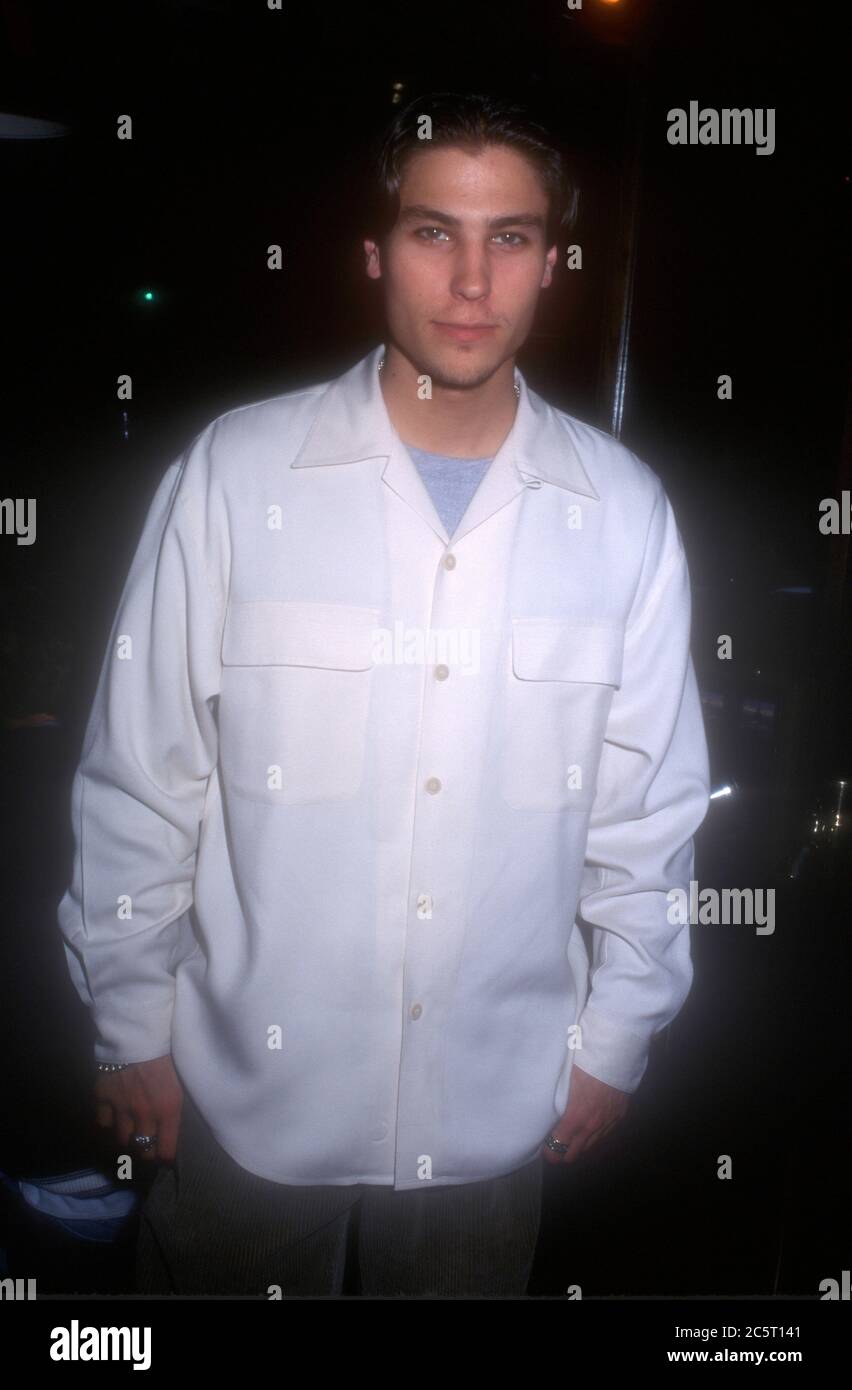 Los Angeles, California, USA 4th December 1995 An Actor attends event ...