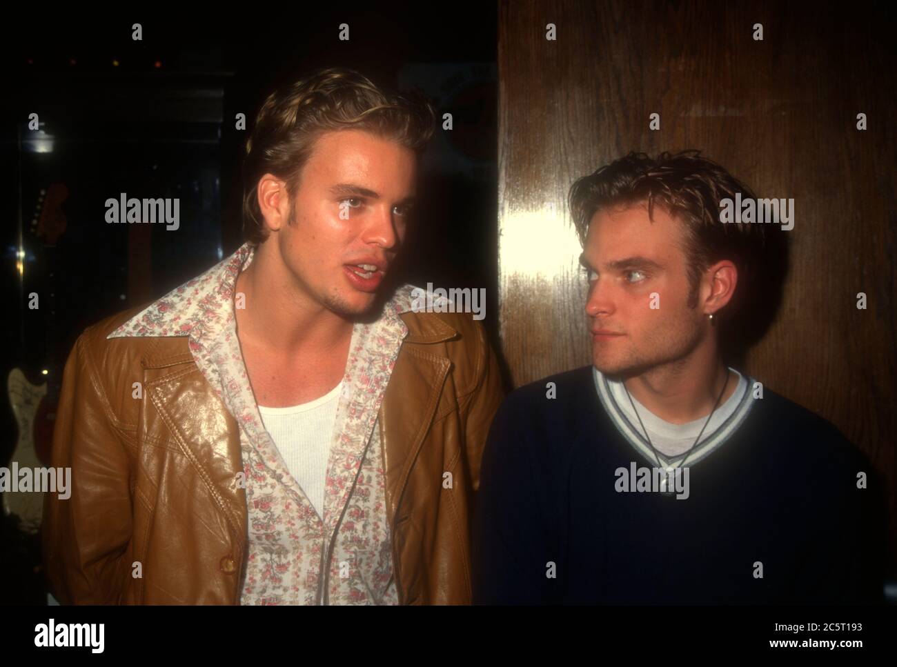 Los Angeles, California, USA 4th December 1995 Actor Wade Carpenter and ...