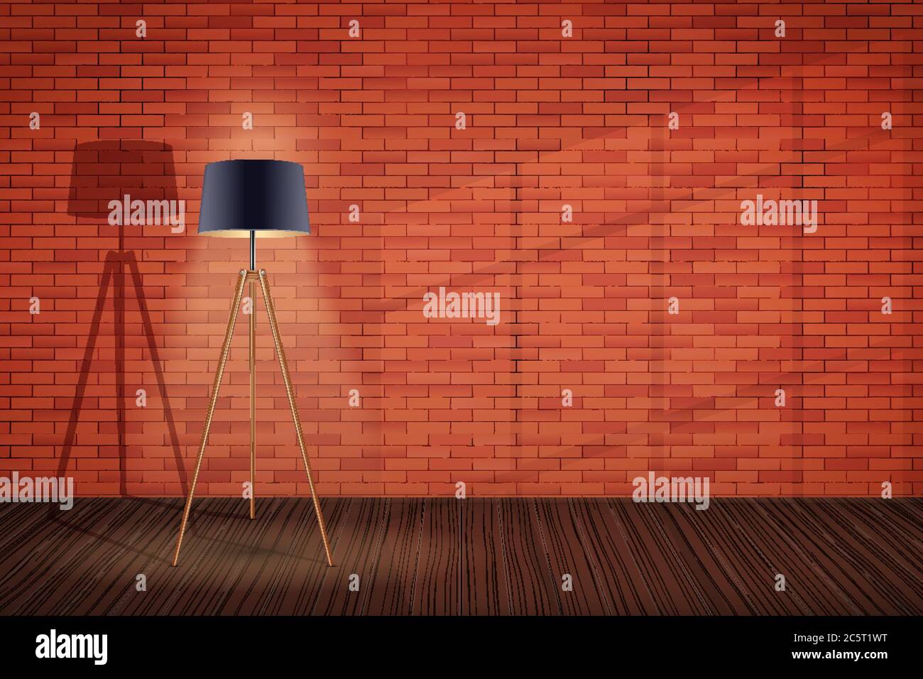 Loft apartment Stock Vector Images - Alamy