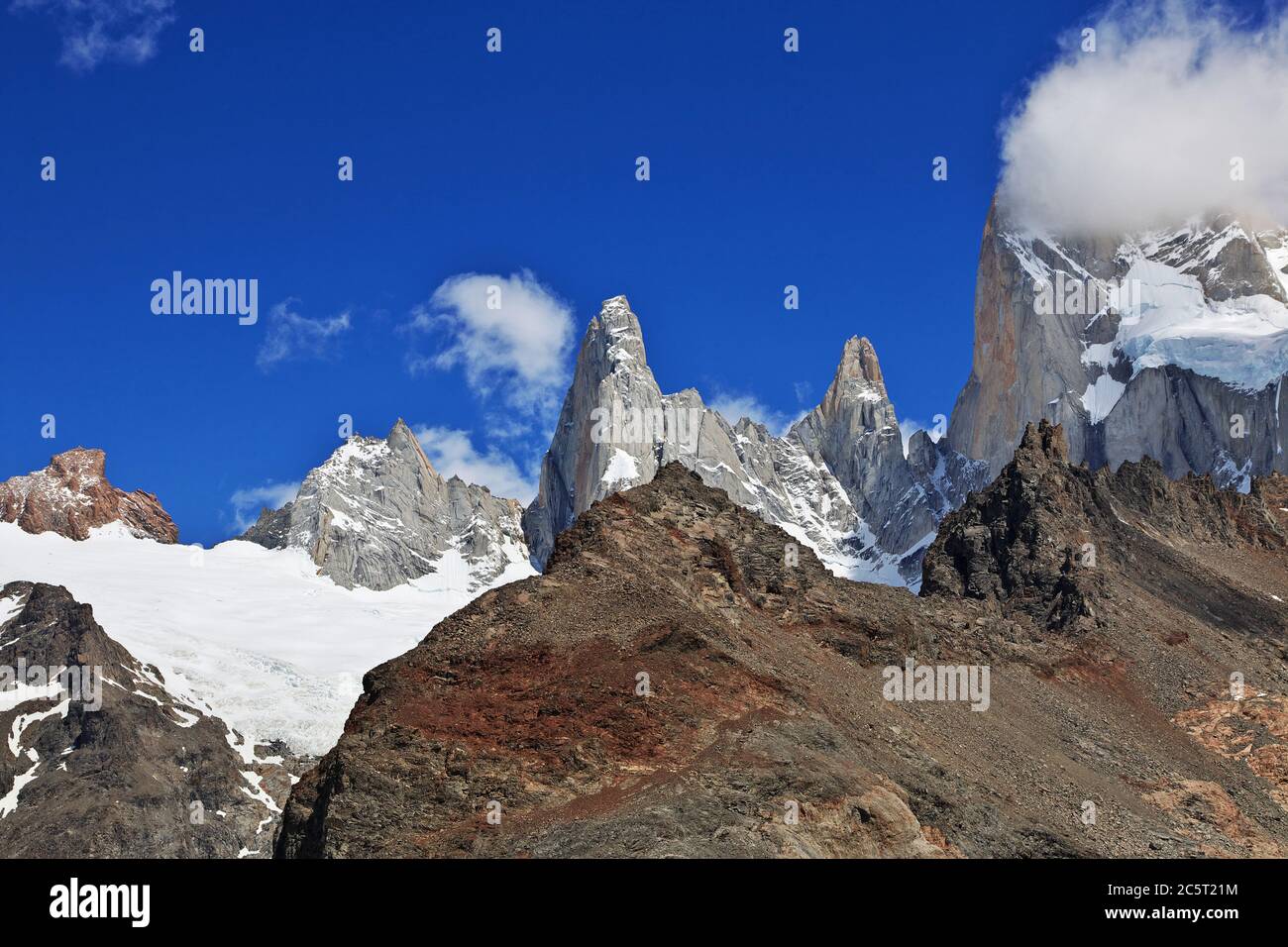 Fitz Roy mount, El Chalten, Patagonia, Argentina Stock Photo - Alamy