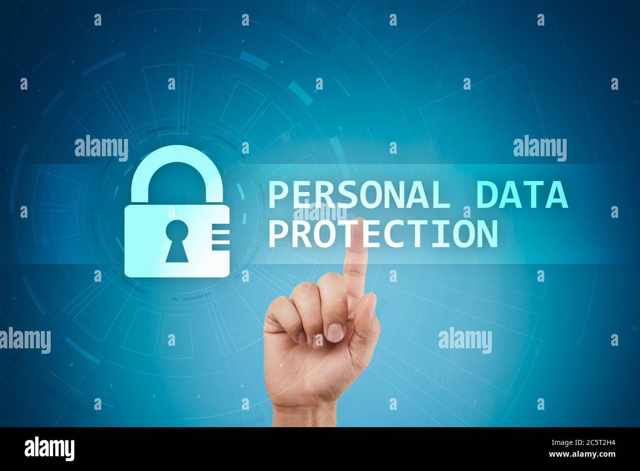 Personal data protection, Cyber security and information privacy. GDPR ...