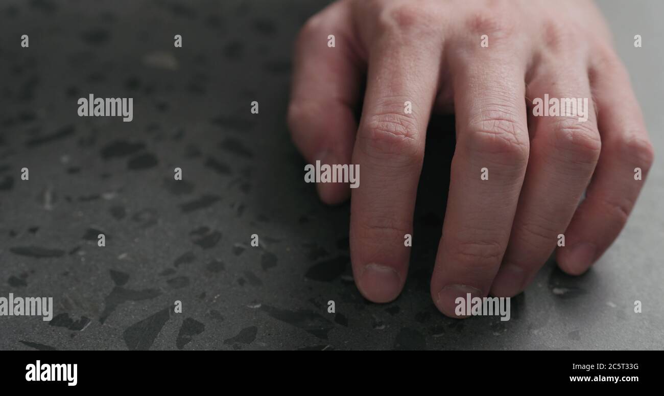 Tapping fingers table hi-res stock photography and images - Alamy