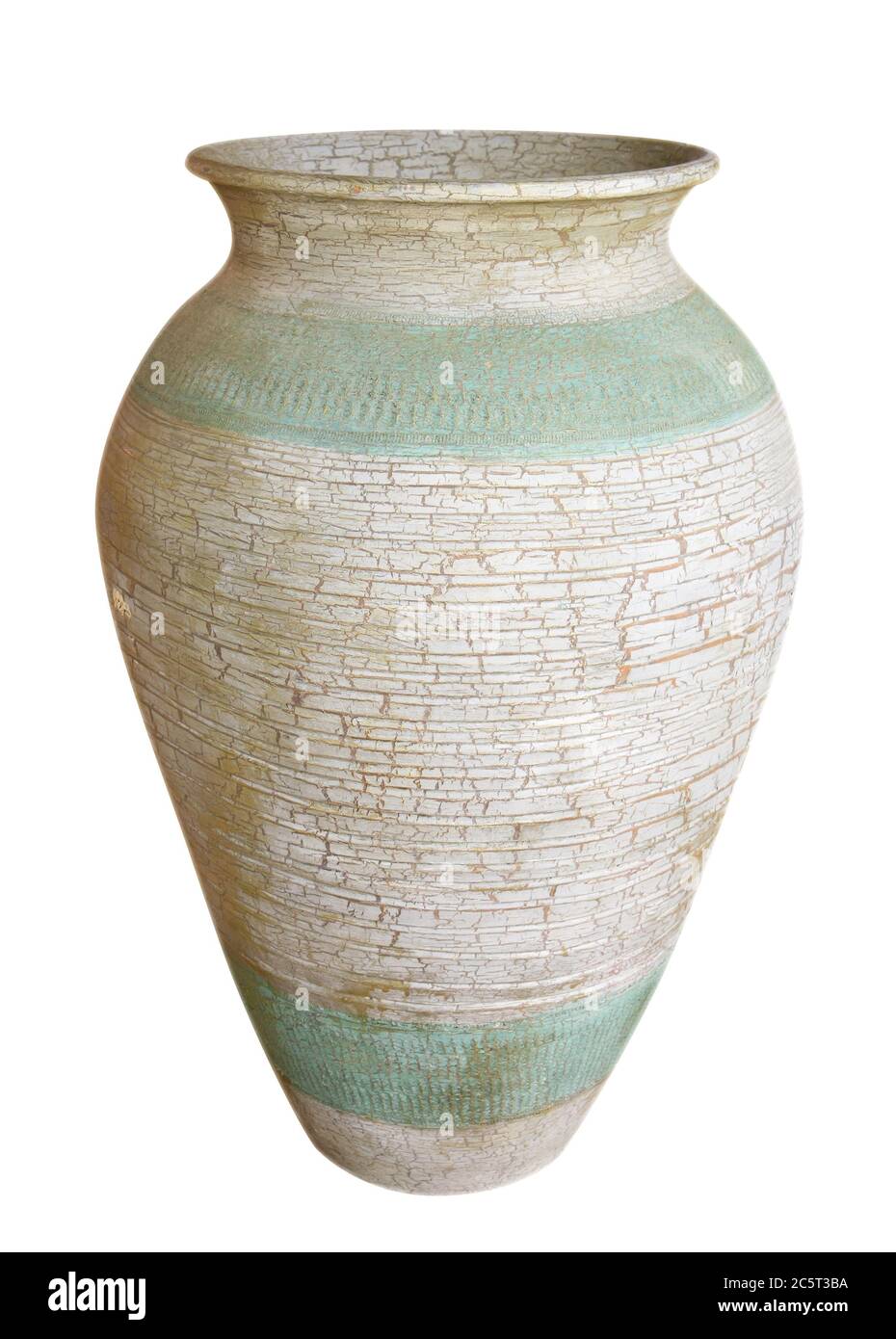 Ancient vase isolated on white background. Clipping path included Stock ...