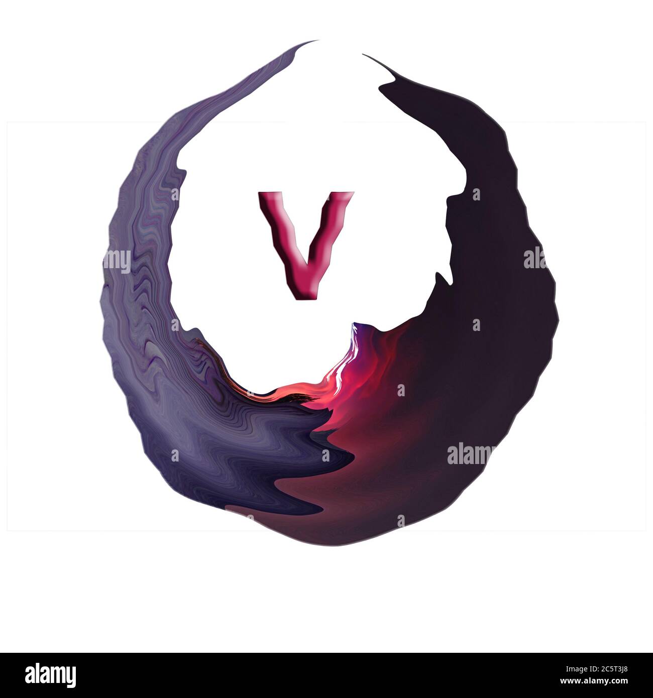 Creative v logo hi-res stock photography and images - Alamy