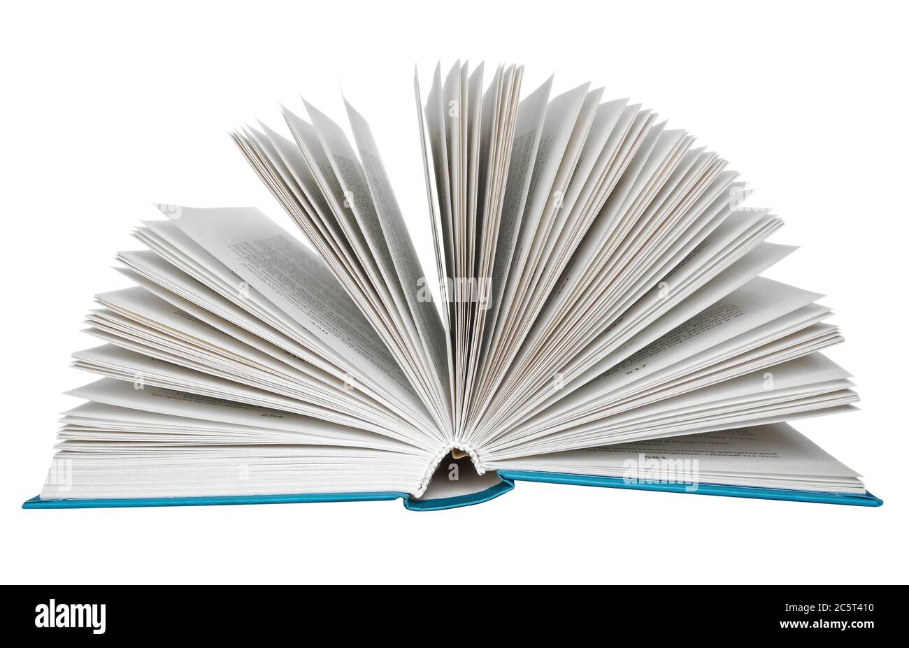 Open book isolated on white. Clipping path included Stock Photo - Alamy