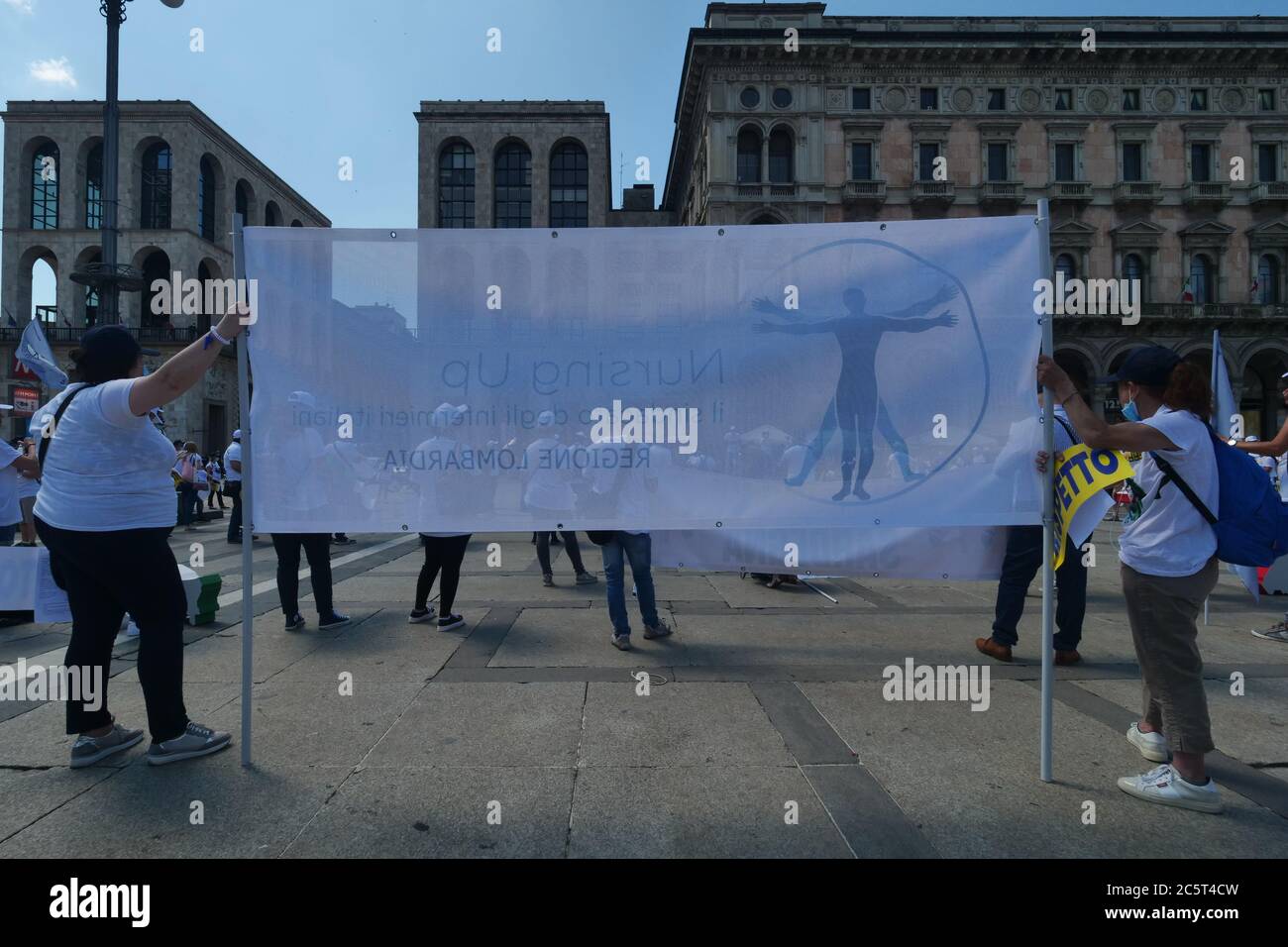 Hundreds of flags,T-shirts,banners, signs with the word "Respect ...