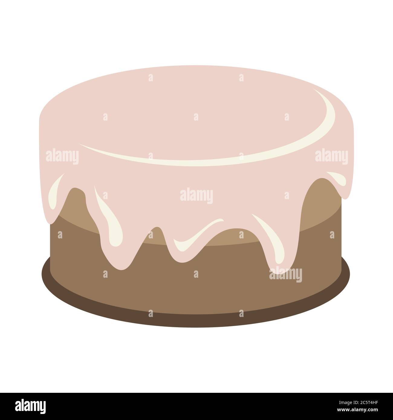 Birthday cake topping Stock Vector Images - Alamy