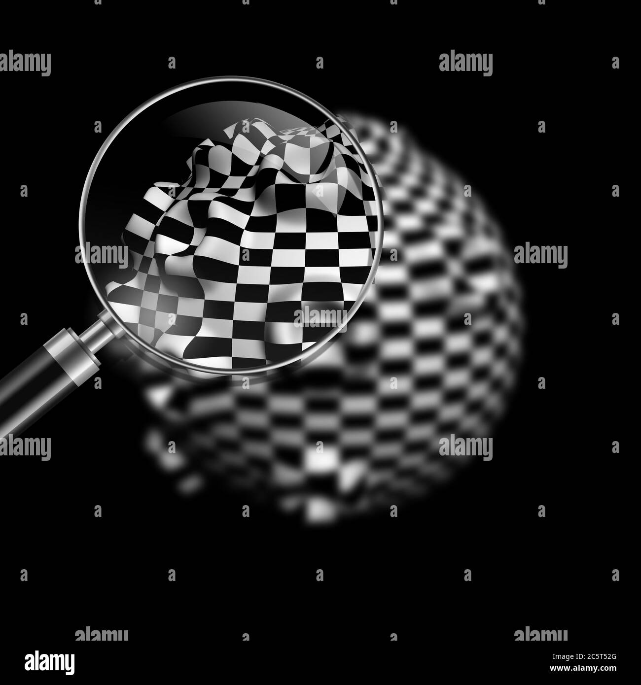checkered texture 3d background made in 3d software Stock Photo - Alamy