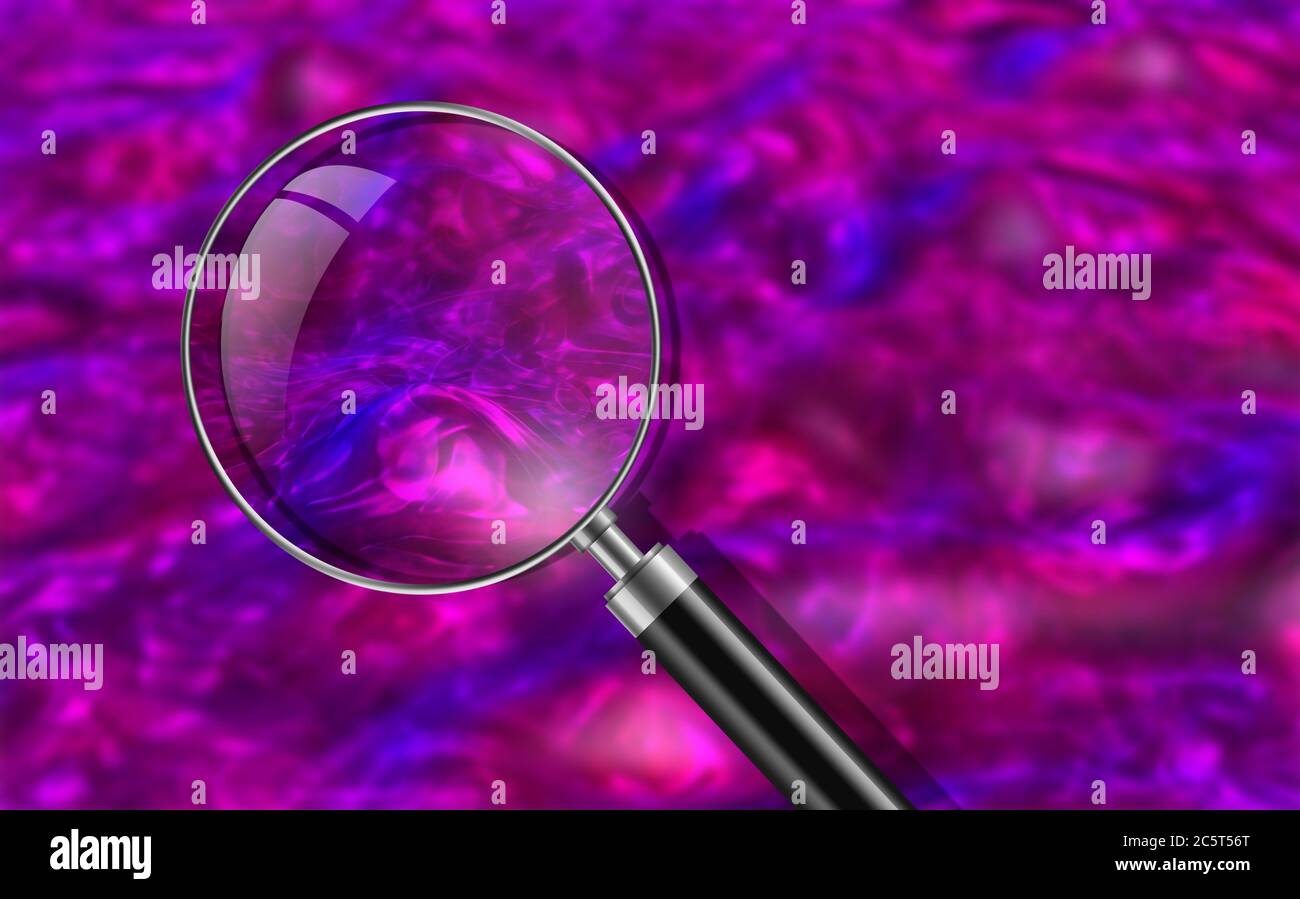 alien terrain with craters made in 3d software Stock Photo - Alamy