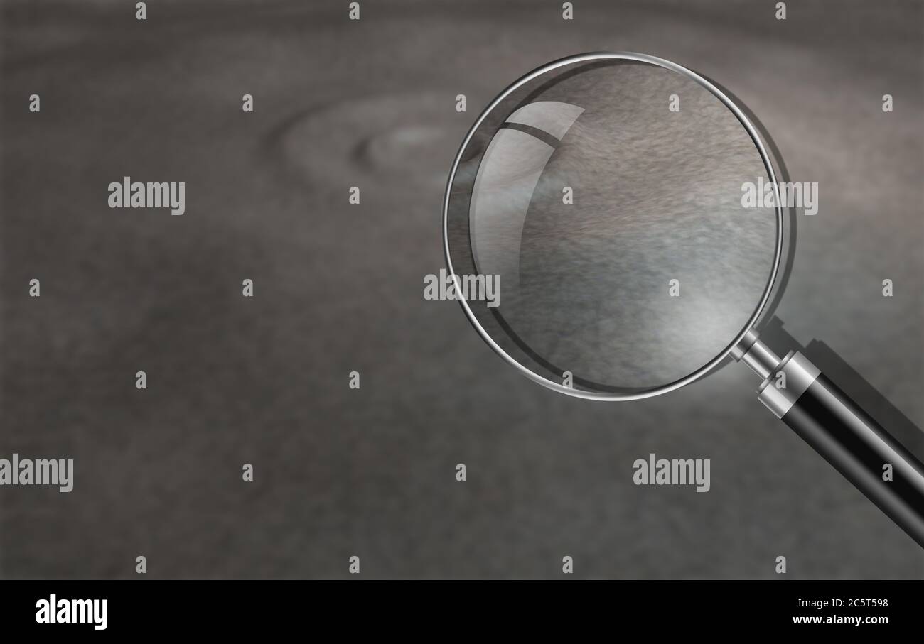 alien terrain with craters made in 3d software Stock Photo - Alamy