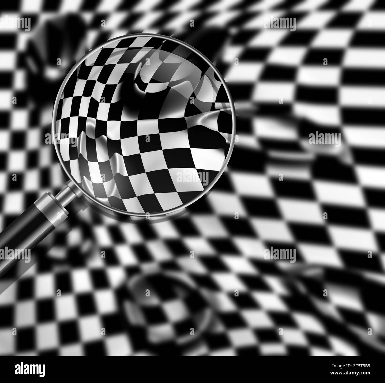 checkered texture 3d background made in 3d software Stock Photo - Alamy