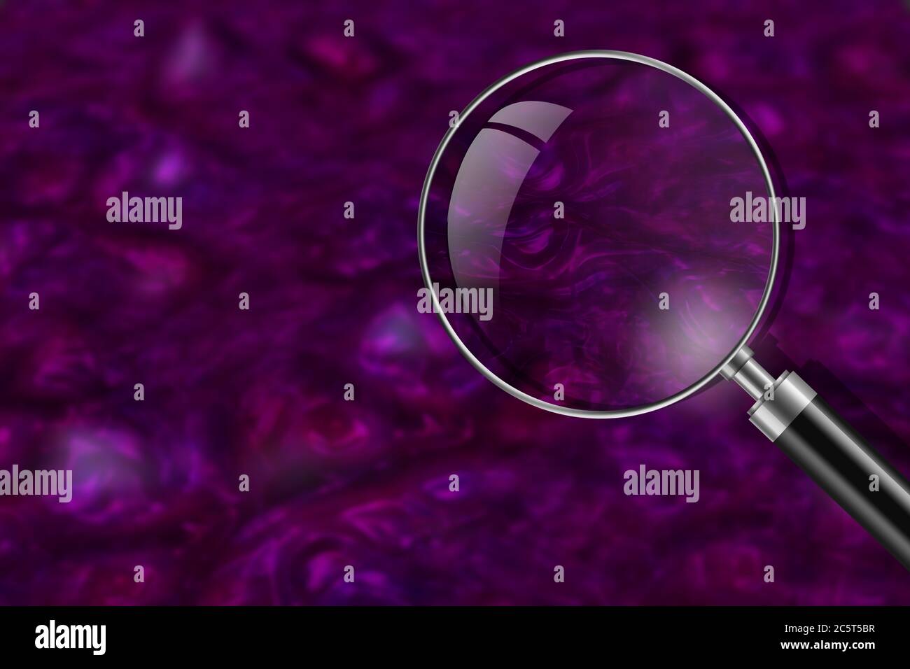 alien terrain with craters made in 3d software Stock Photo - Alamy