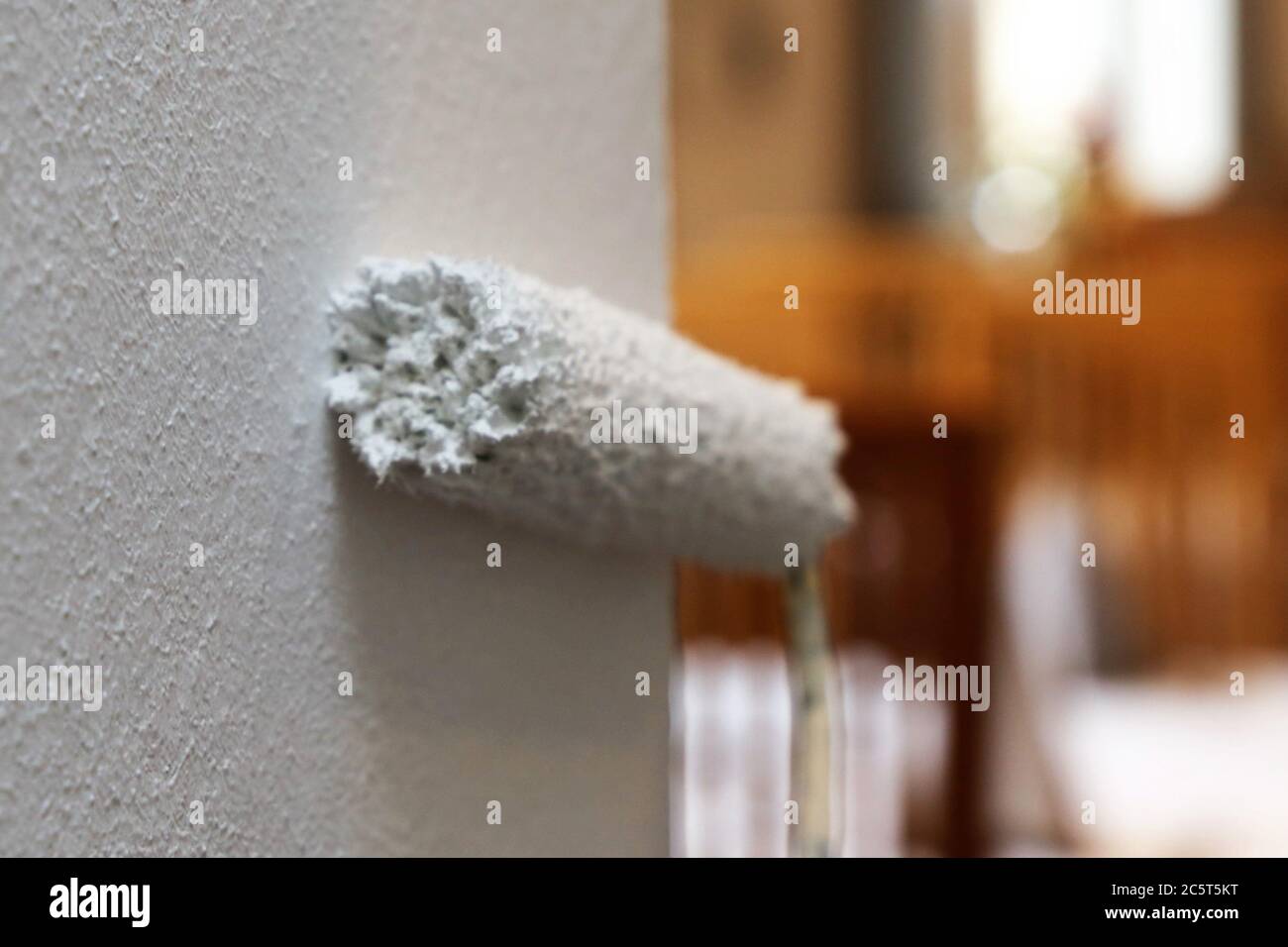 Malerarbeiten, Innenanstrich, Wandanstrich Stock Photo - Alamy