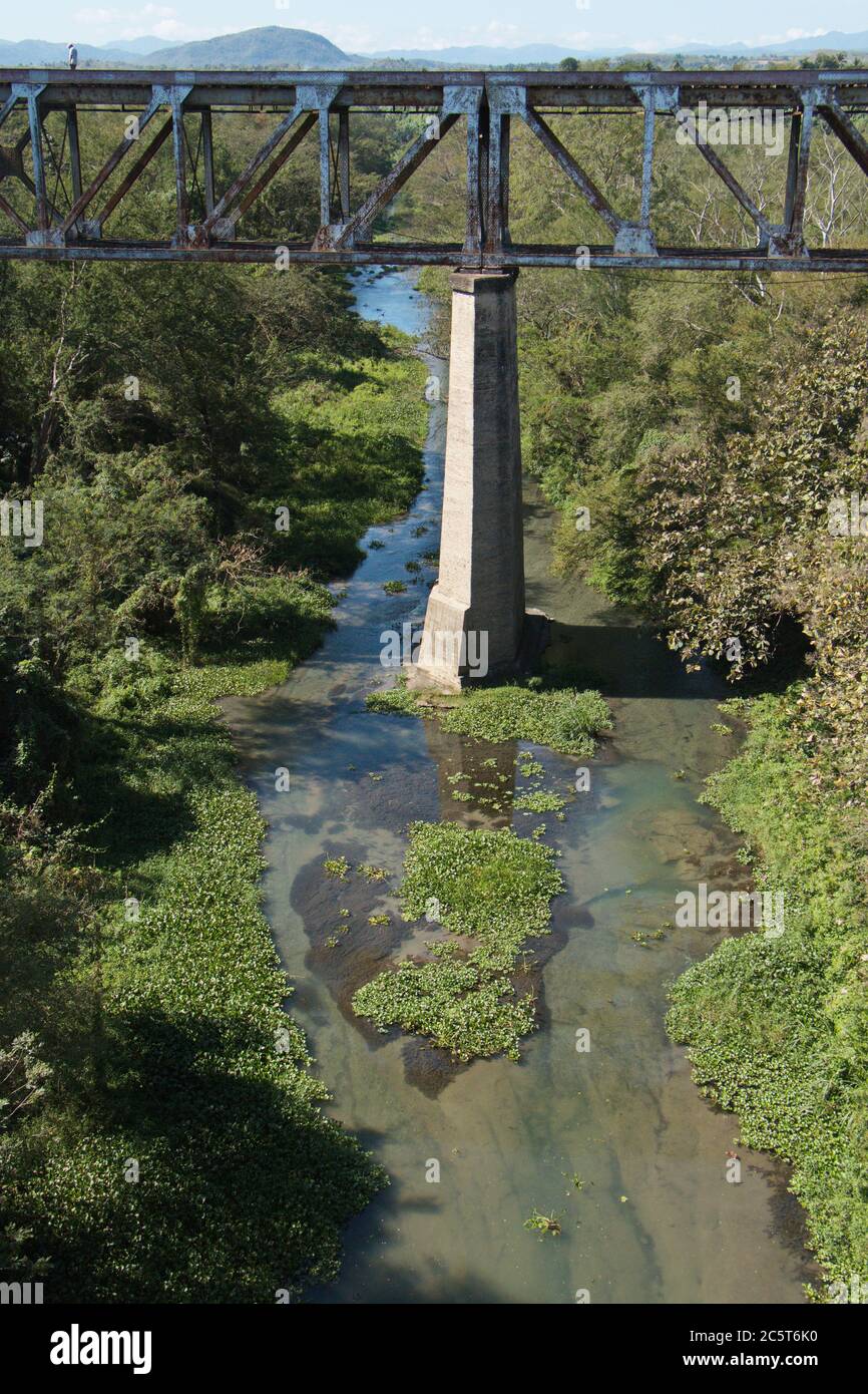 Old bridge near Contramaestre in Cuba,Caribbean,America Stock Photo - Alamy