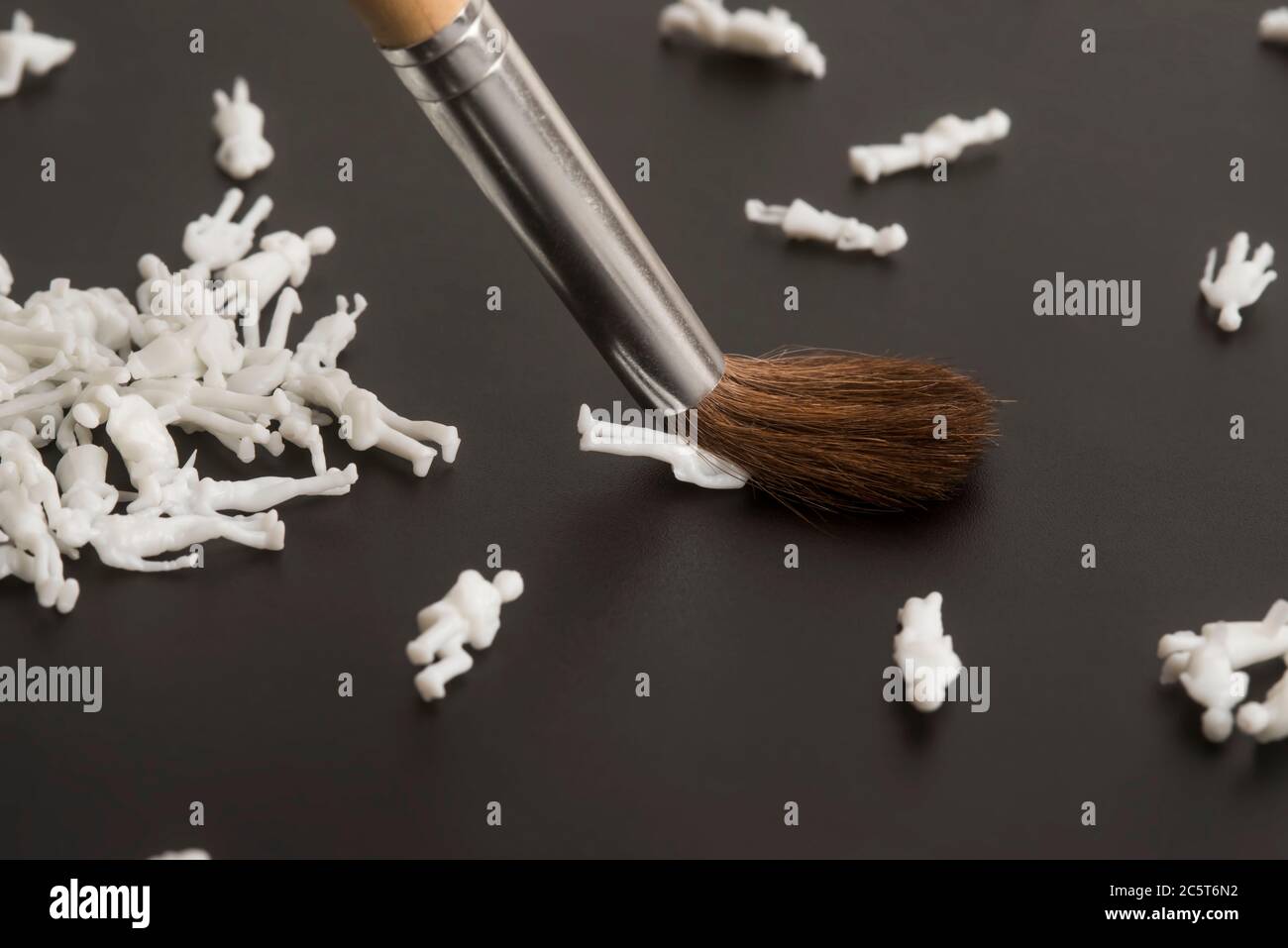 Covid-19, desolating image, concept of victims of pandemic coronavirus ...