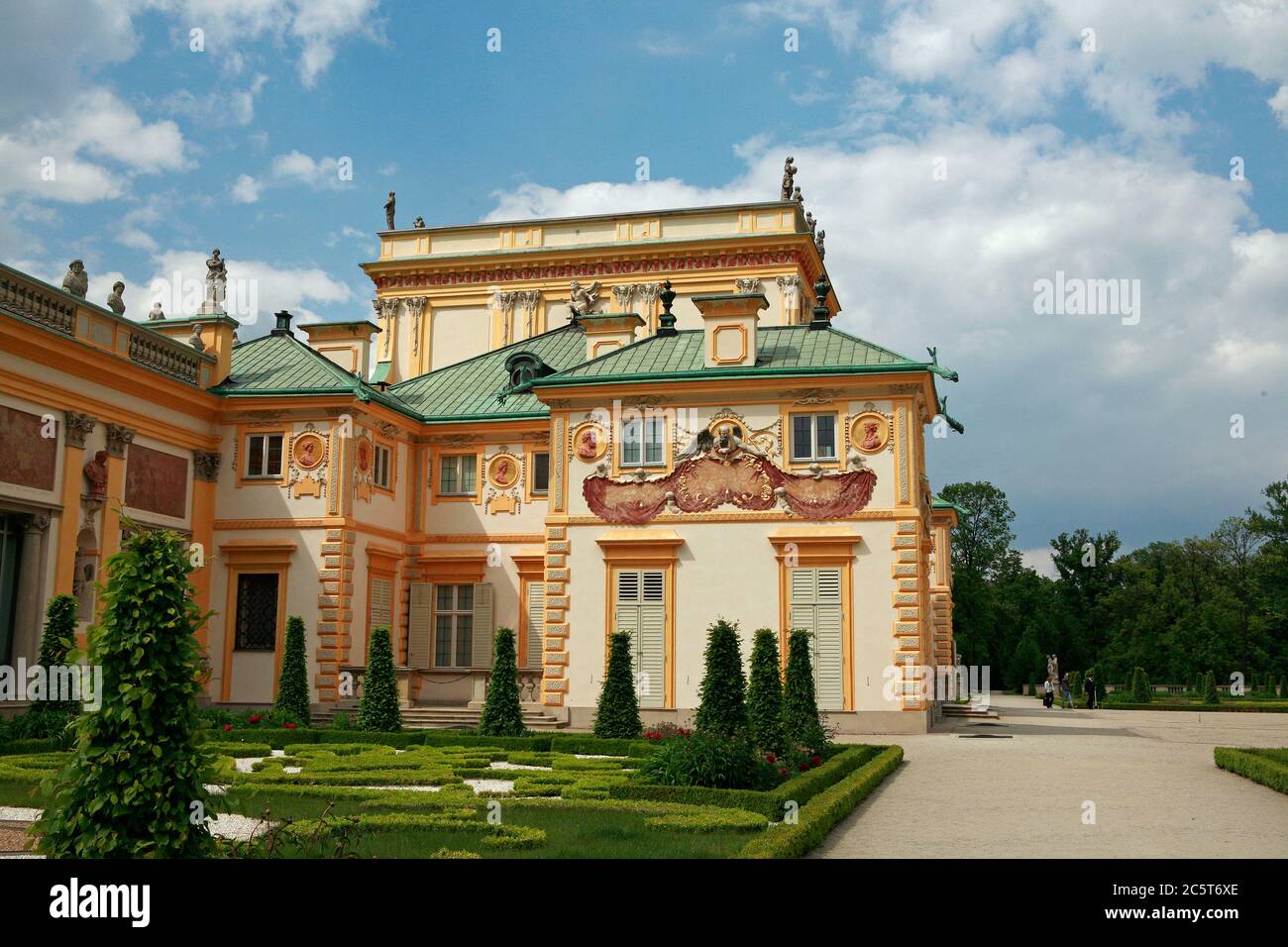 17th century wilanow royal palace hi-res stock photography and images ...