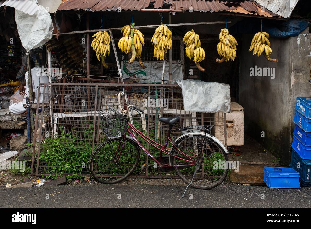 Banana shop hi-res stock photography and images - Alamy