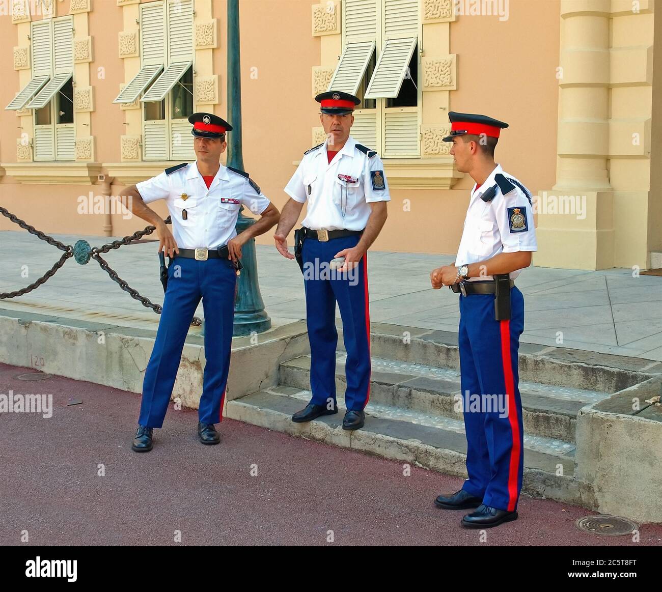 Monaco, Monte Carlo: Royal guard Stock Photo - Alamy