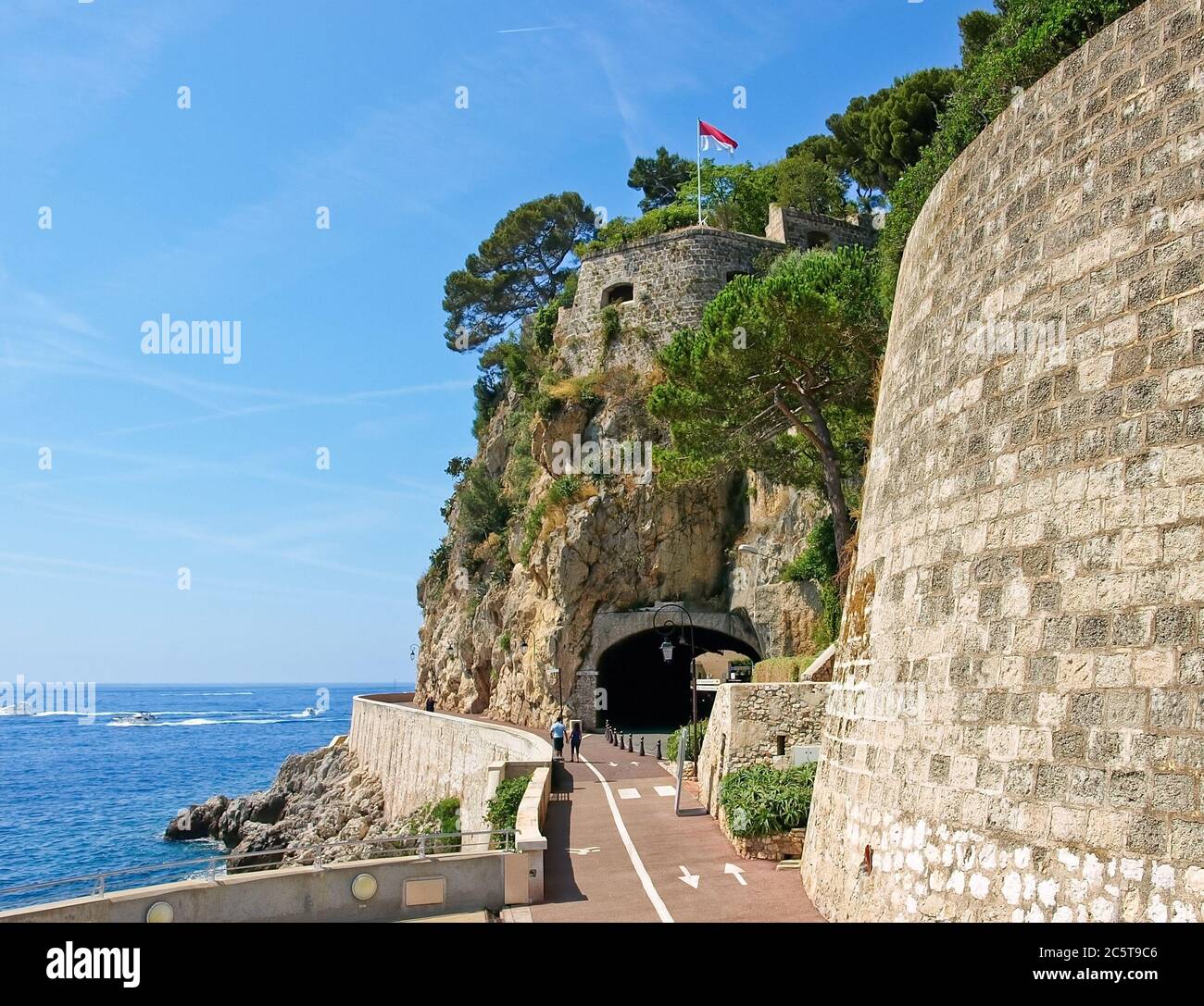 Tunnel to Monaco, Monte-Carlo Stock Photo - Alamy