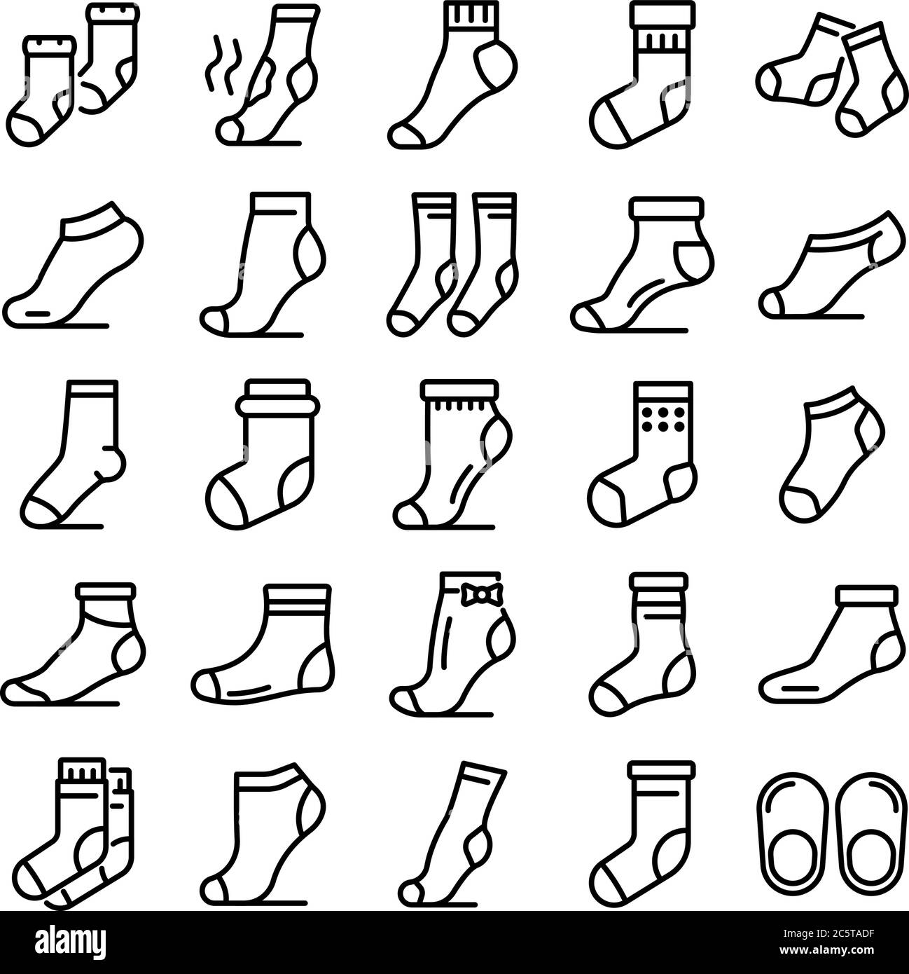 Long socks drawing hi-res stock photography and images - Alamy