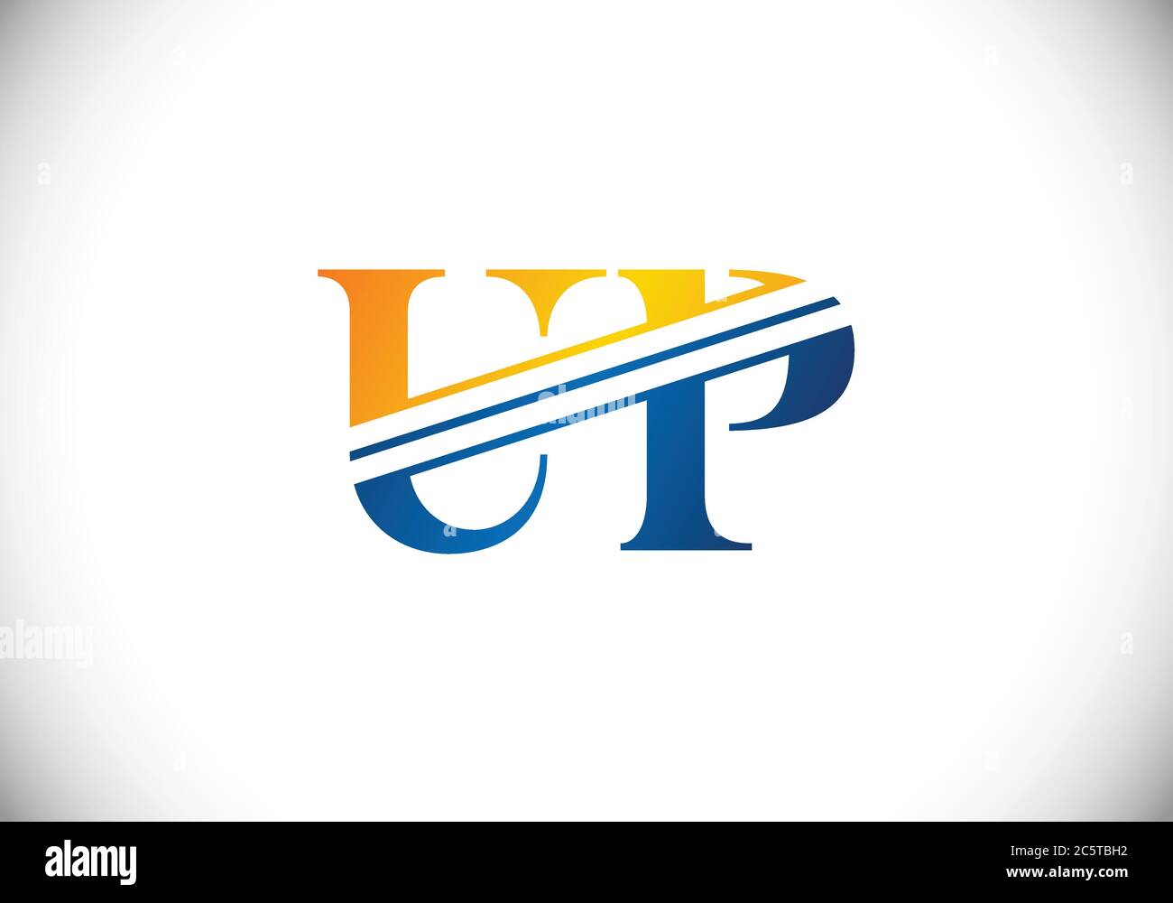 Initial Monogram Letter U P Logo Design Vector Template. UP Letter Logo ...