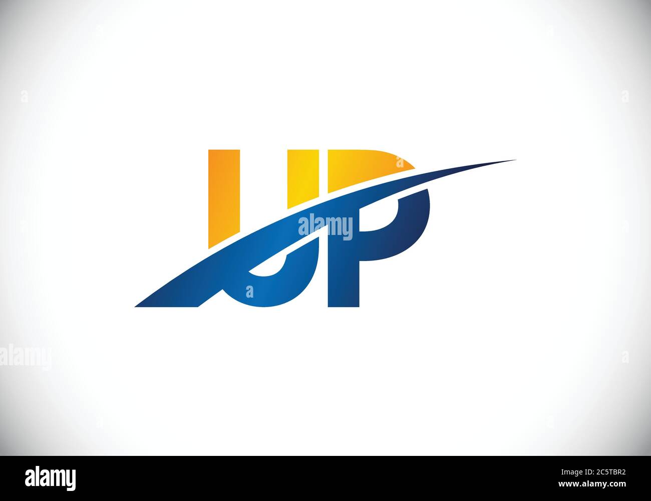 Initial Monogram Letter U P Logo Design Vector Template. UP Letter Logo ...