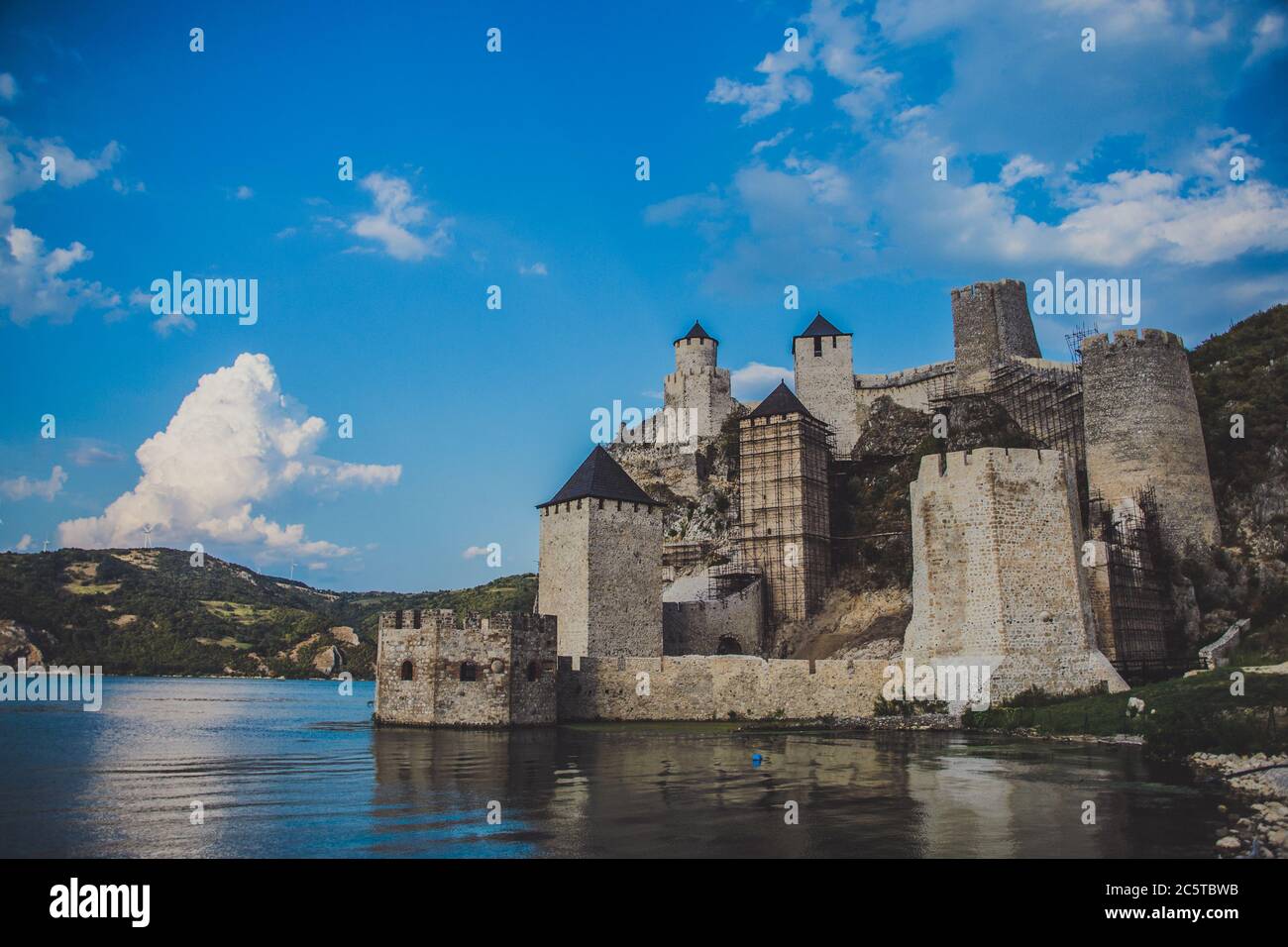Golubac Fortress (Golubačka tvrđava) Serbia Stock Photo - Alamy