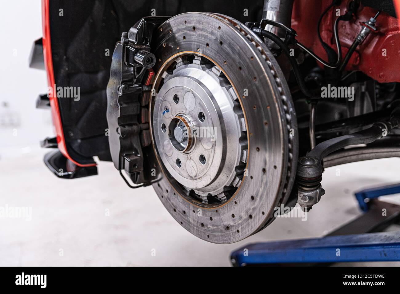 Car braking system hi-res stock photography and images - Alamy