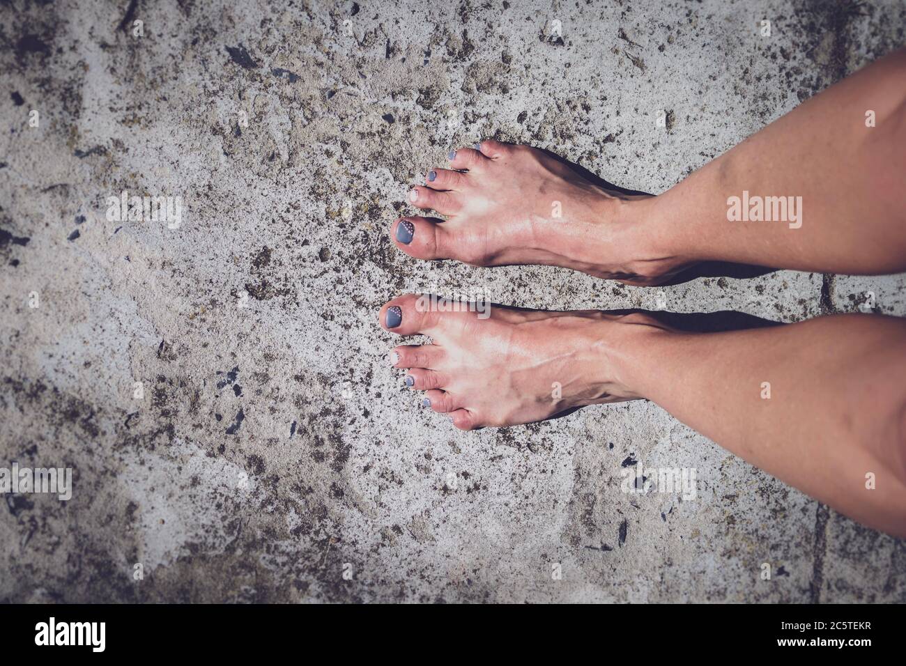 Womens Feet High Resolution Stock Photography and Images - Alamy