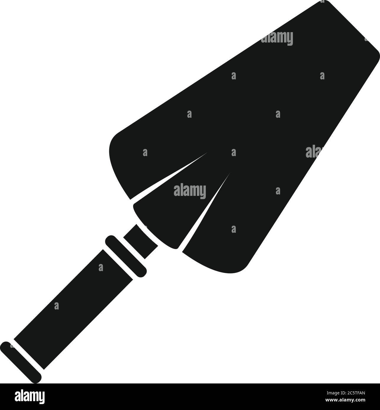 Cement trowel icon. Simple illustration of cement trowel vector icon ... Cement trowel icon. Simple illustration of cement trowel vector icon ...