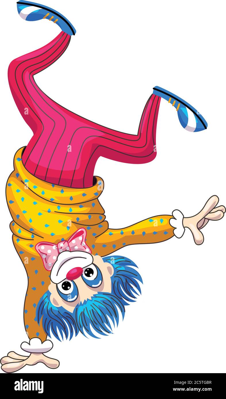 Clown one hand icon. Cartoon of clown one hand vector icon for web ...