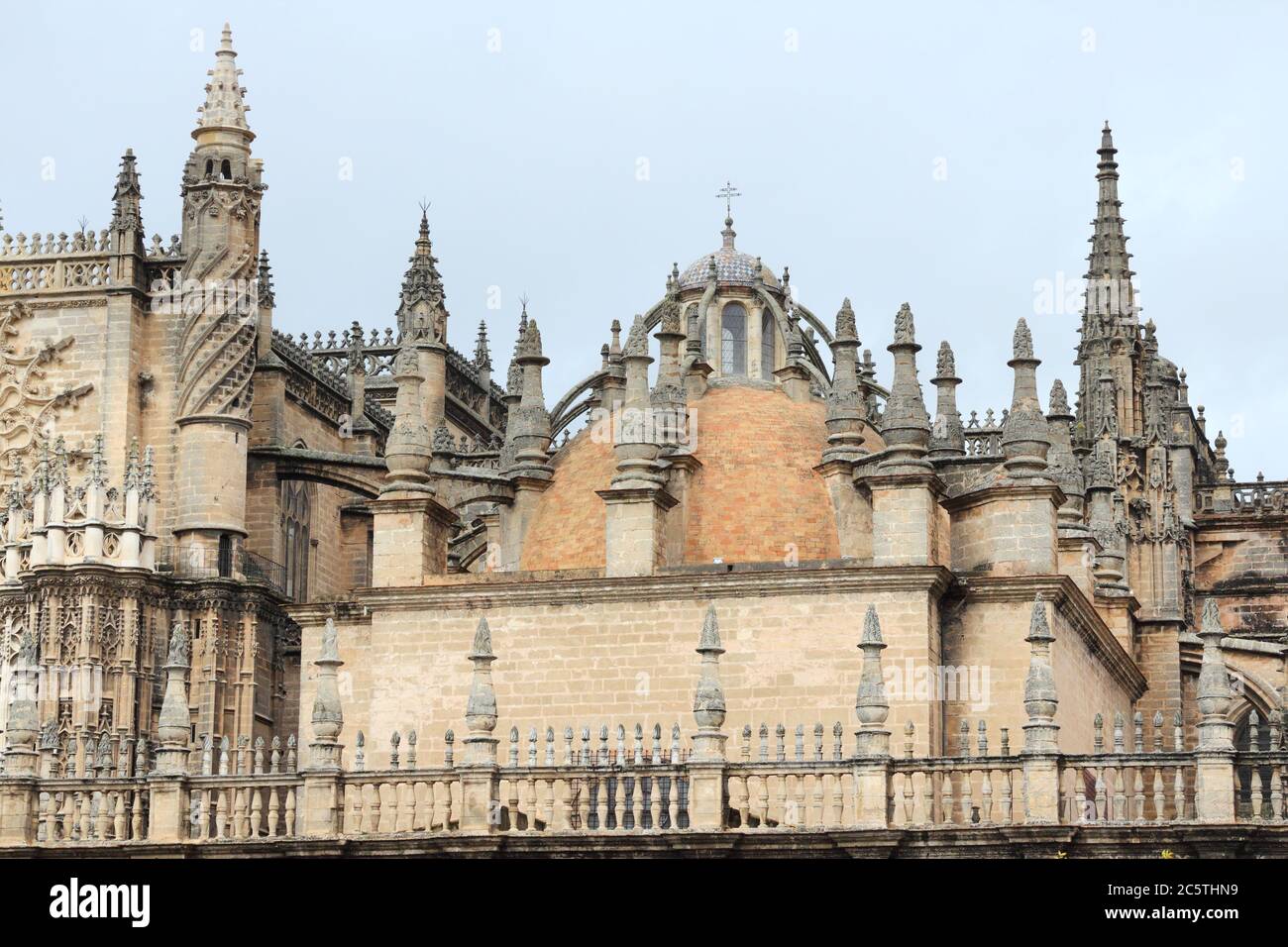 Seville, Spain - the cathedral, UNESCO World Heritage Site Stock Photo ...