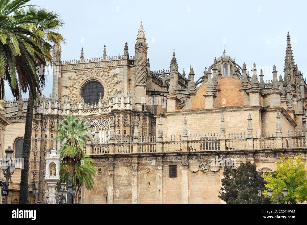 Seville, Spain - the cathedral, UNESCO World Heritage Site Stock Photo ...
