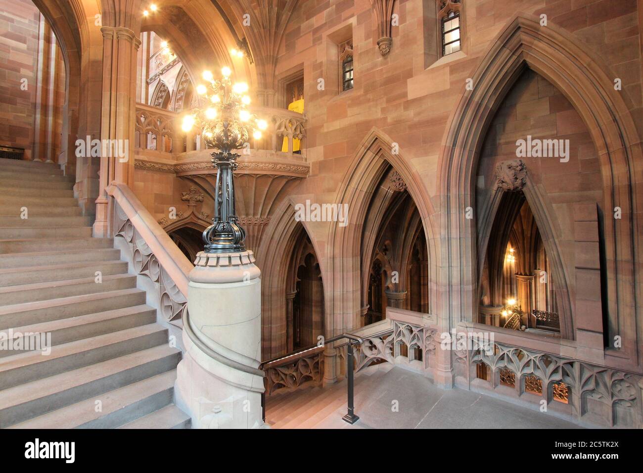 John rylands library interior hi-res stock photography and images - Alamy