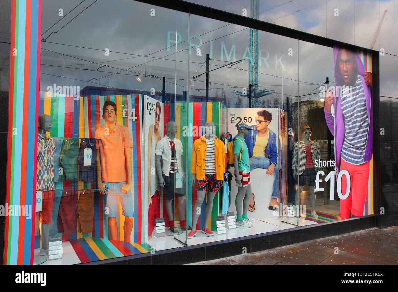 Window display primark store in hi-res stock photography and images - Alamy