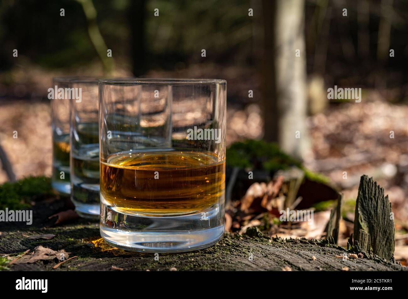 Tasting of scotch single malt whisky from Islay island, most intensely ...