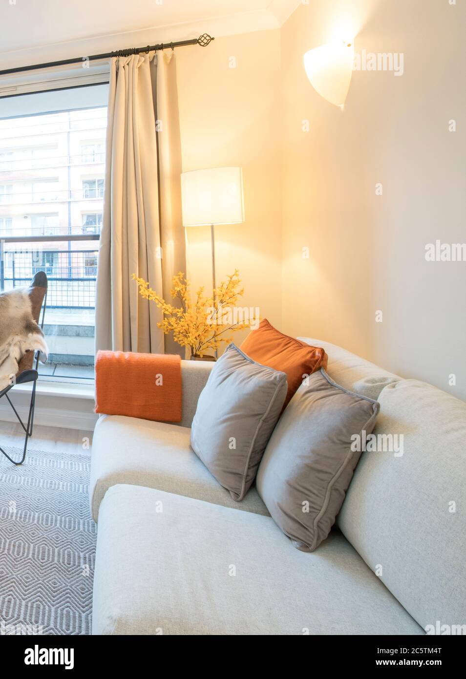 Sofa in a living room hi-res stock photography and images - Alamy