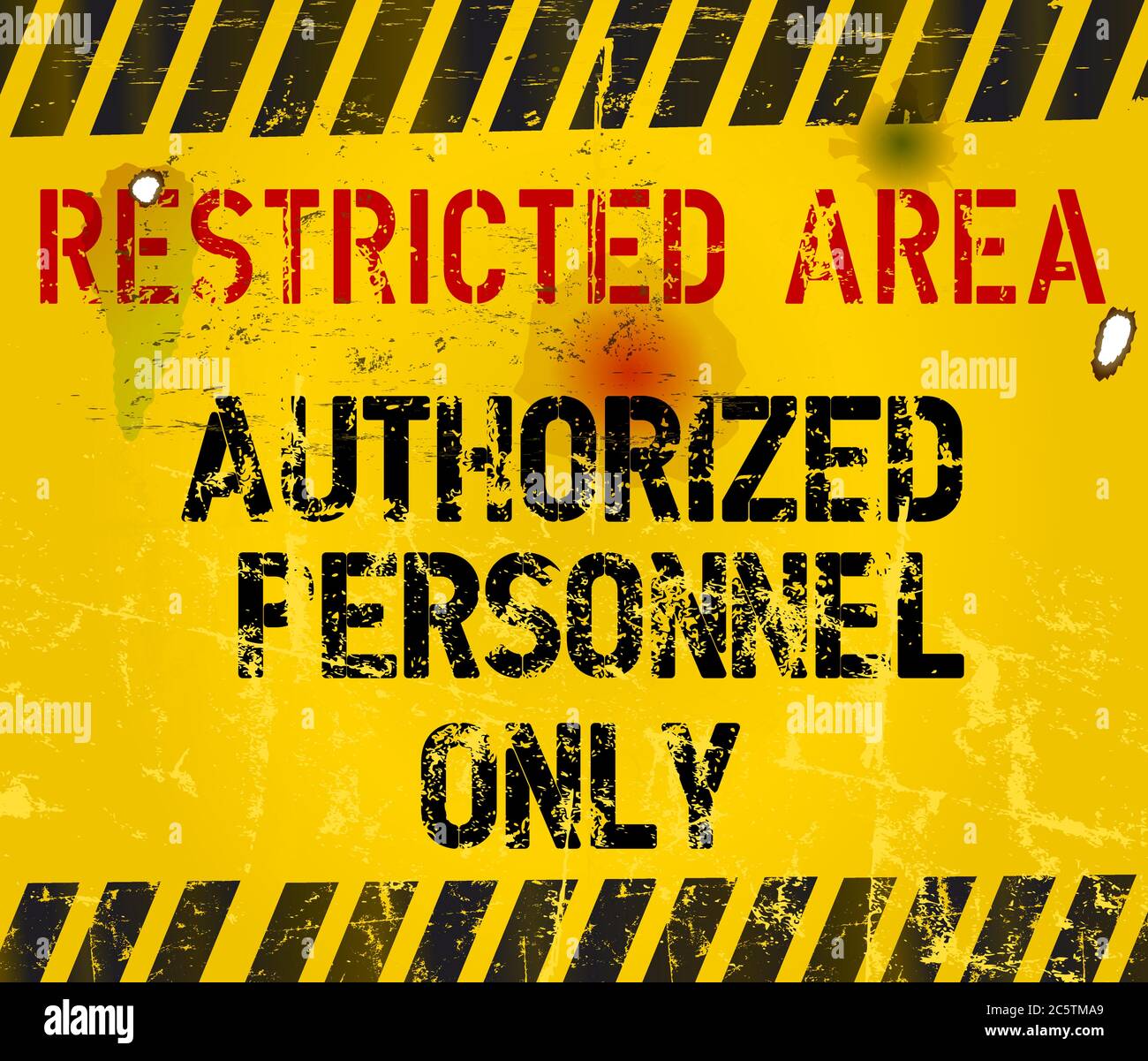restricted area, prohibition sign,vector Stock Vector Image & Art - Alamy