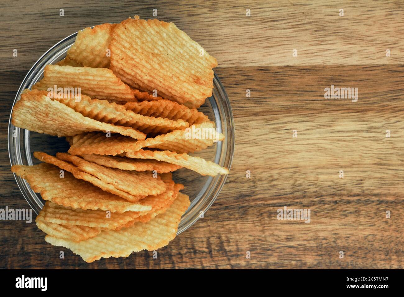Corrugated potato chips on hi-res stock photography and images - Alamy