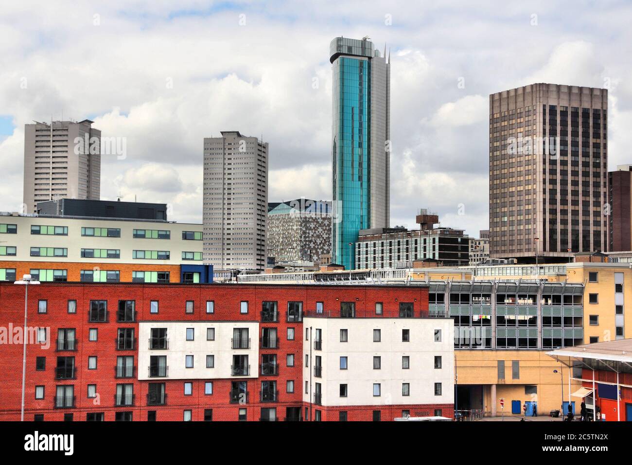 Birmingham UK skyline - modern cityscape of skyscrapers Stock Photo - Alamy