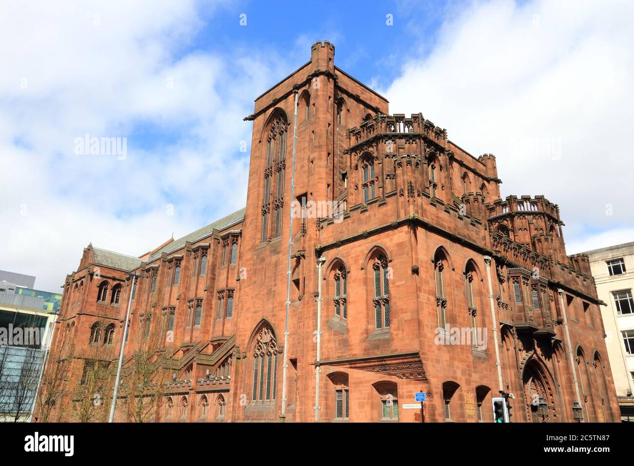 John rylands library exterior hi-res stock photography and images - Alamy