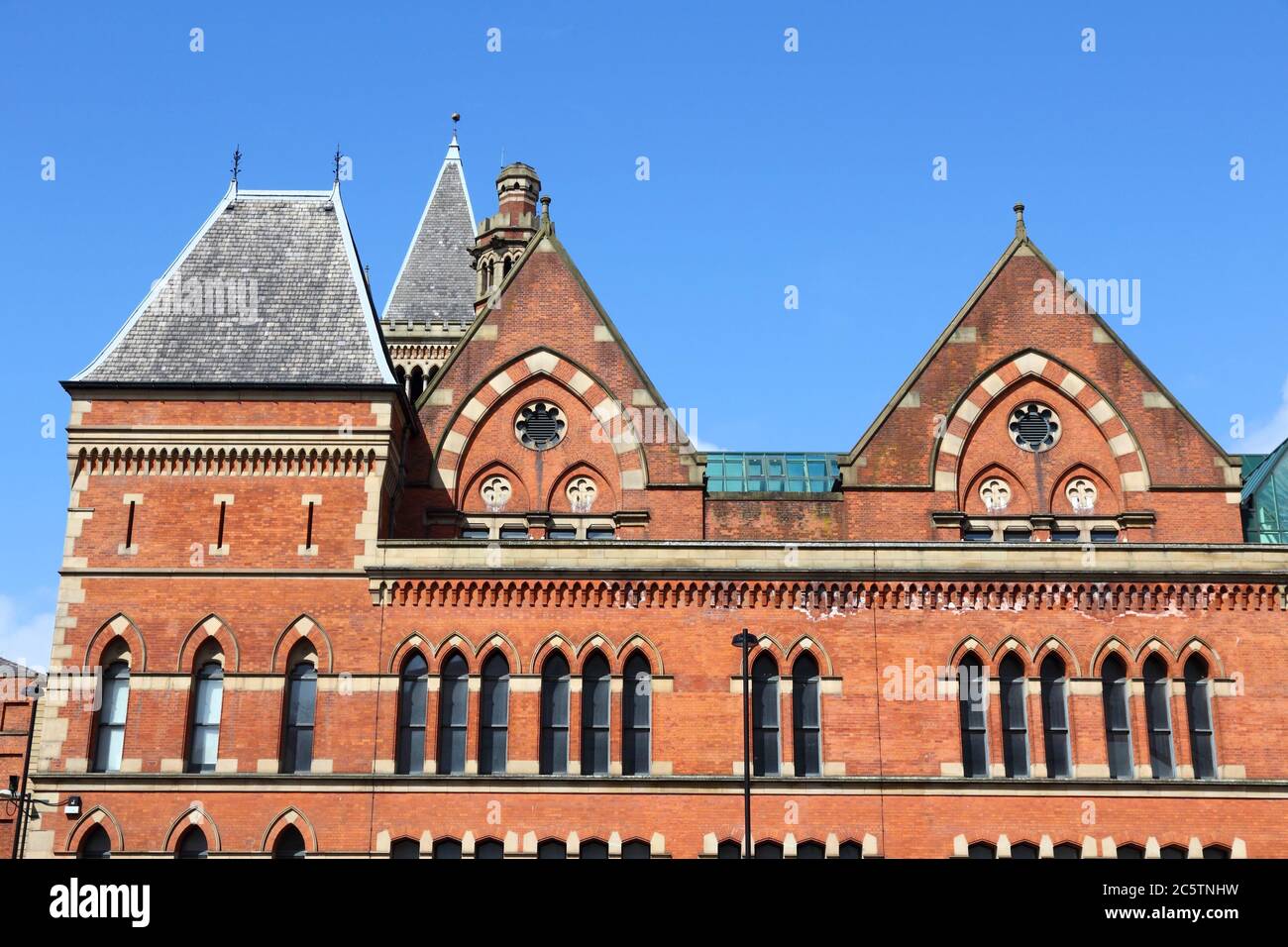 City Police Courts building in Manchester - city in North West England ...