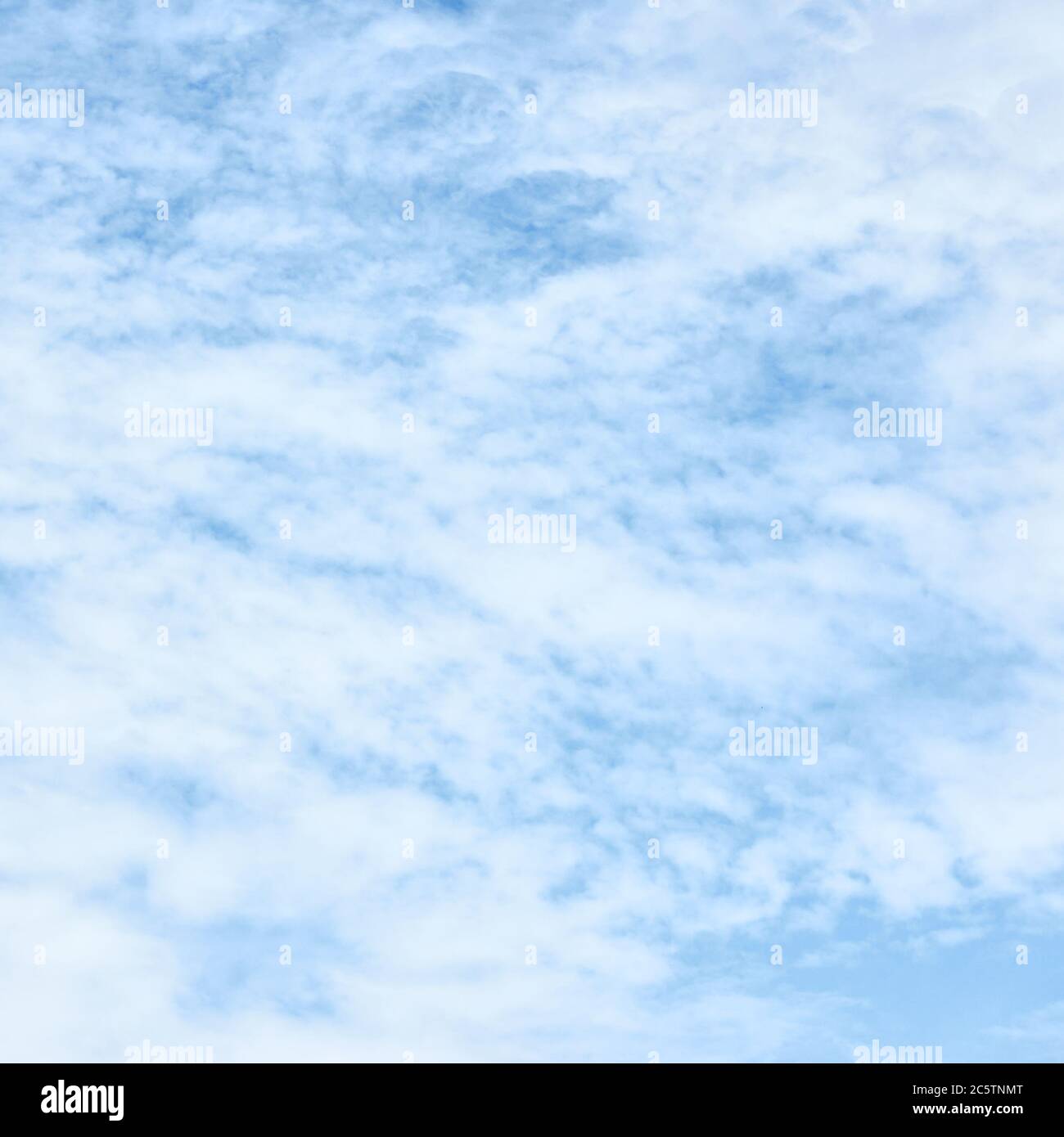 Sky with clouds - Light blue background Stock Photo - Alamy