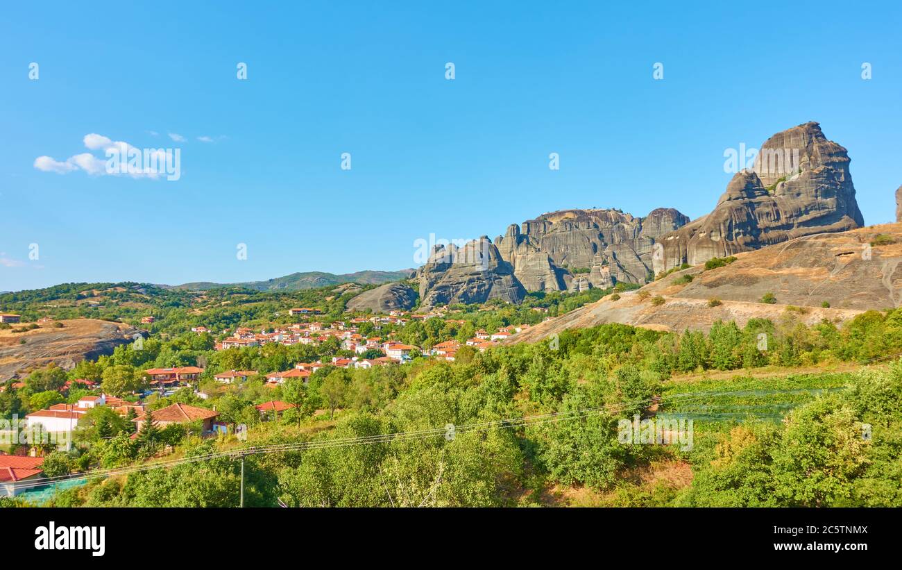 Picturesque greek village hi-res stock photography and images - Alamy