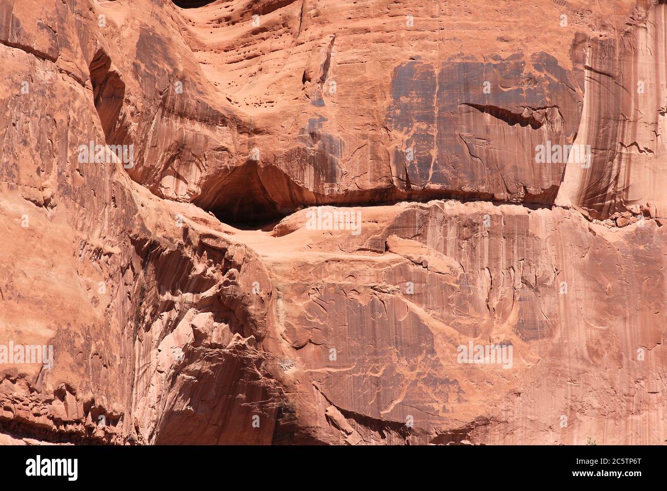 Red rock background from Arches National Park, United States Stock ...