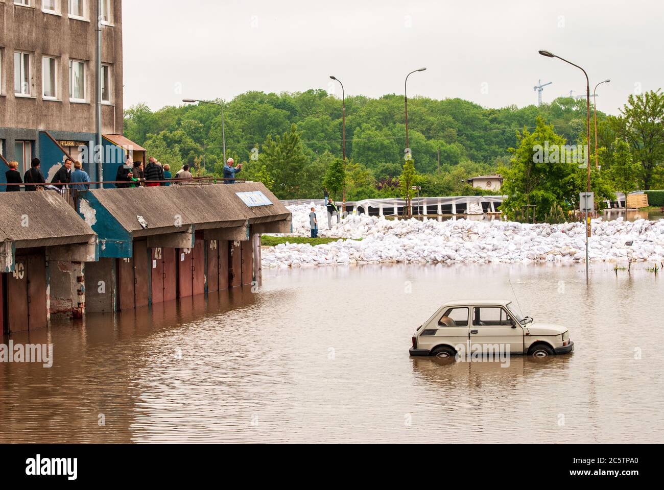 Flood in Wrocław, Poland Stock Photo - Alamy