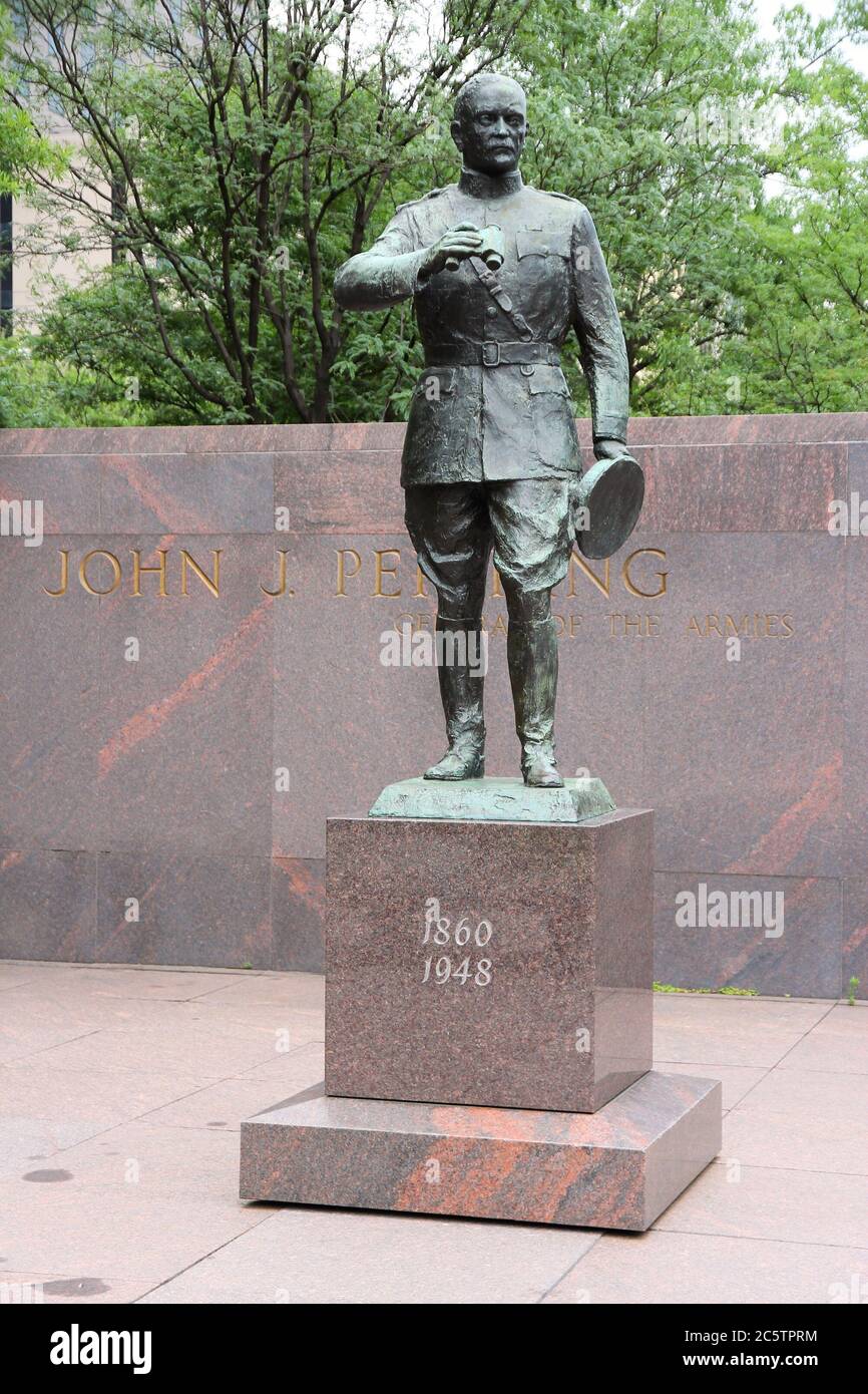 WASHINGTON DC, USA - JUNE 13, 2013: John J. Pershing General of the ...