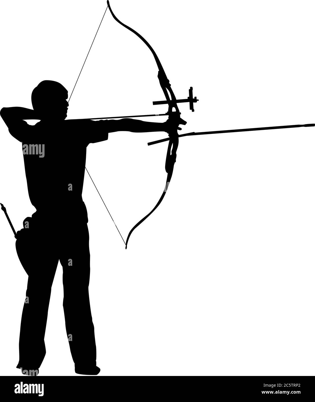 Recurve bow Cut Out Stock Images & Pictures - Alamy