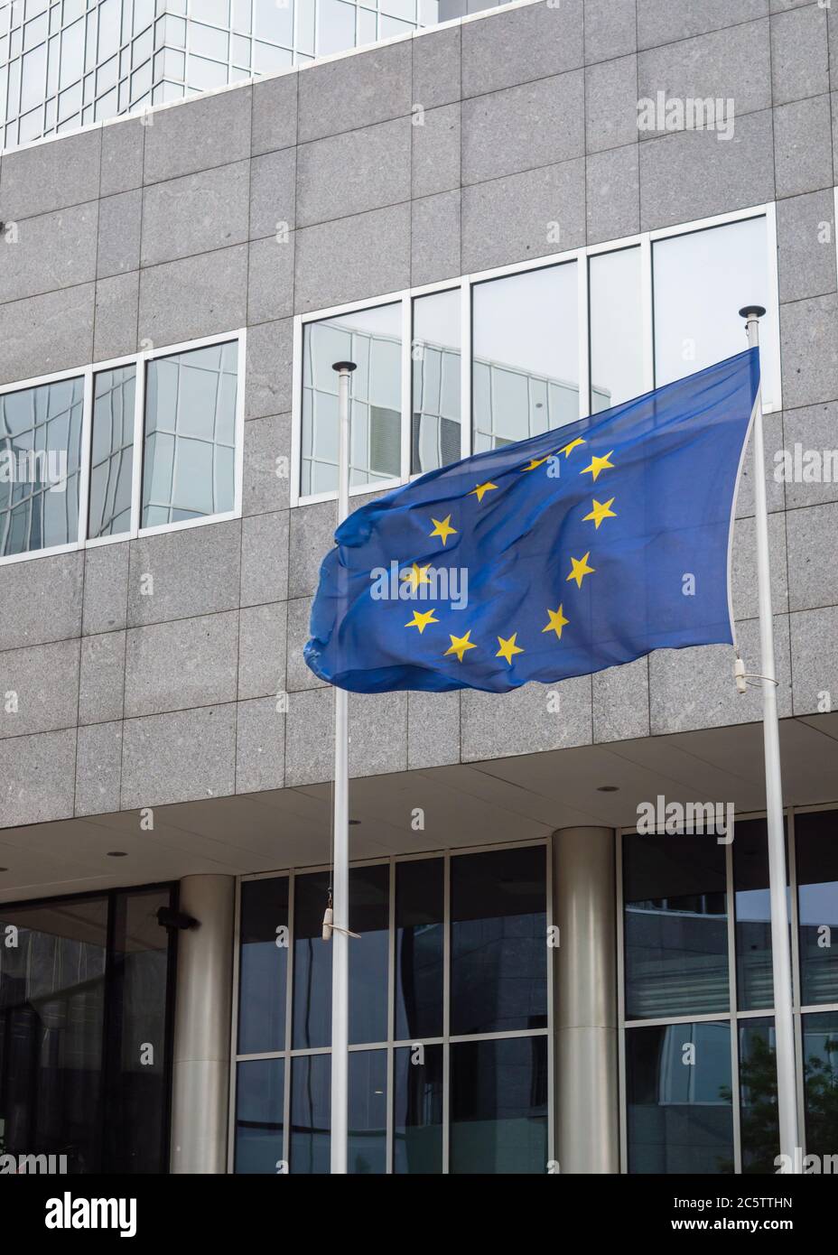 European council flag hi-res stock photography and images - Alamy